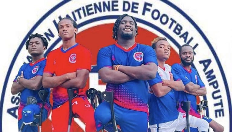 Foot amputé: L’équipe haïtienne présente ses nouveaux maillots pour le ...